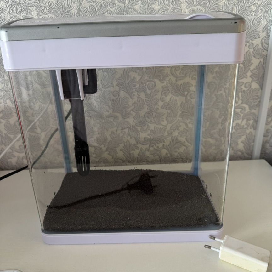 Авариум 10-15 литров с фильтром и лампой