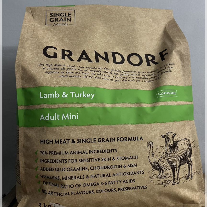 Корм для собак grandorf