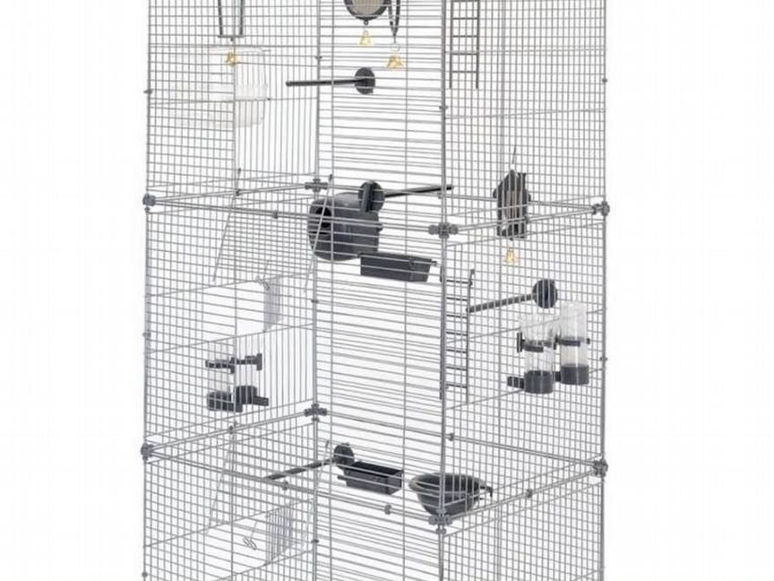 Большая клетка для всех птиц попугаев