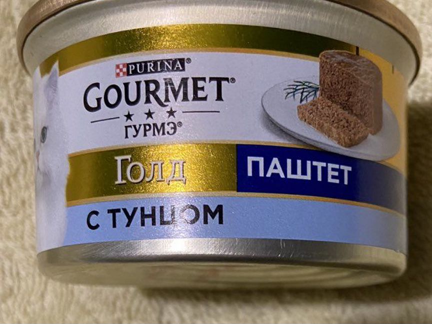 Gourmet gold паштет с тунцом