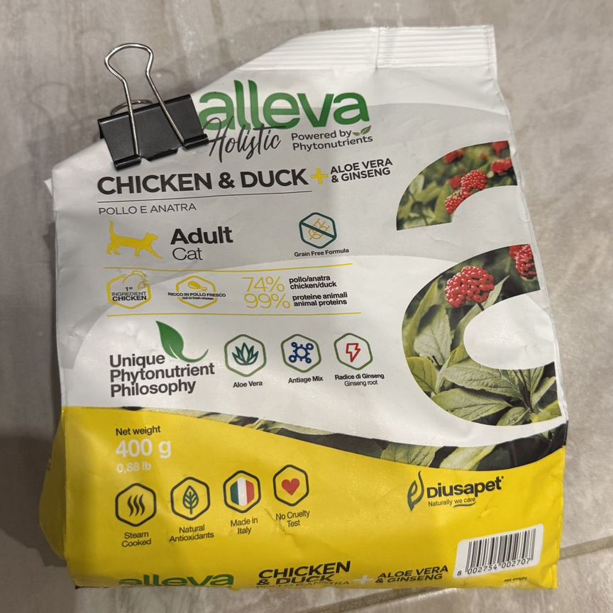 Alleva корм для кошек