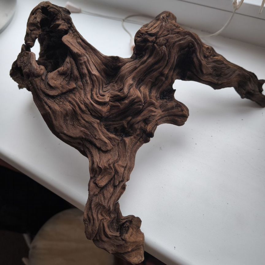 Коряга в аквариум натуральная