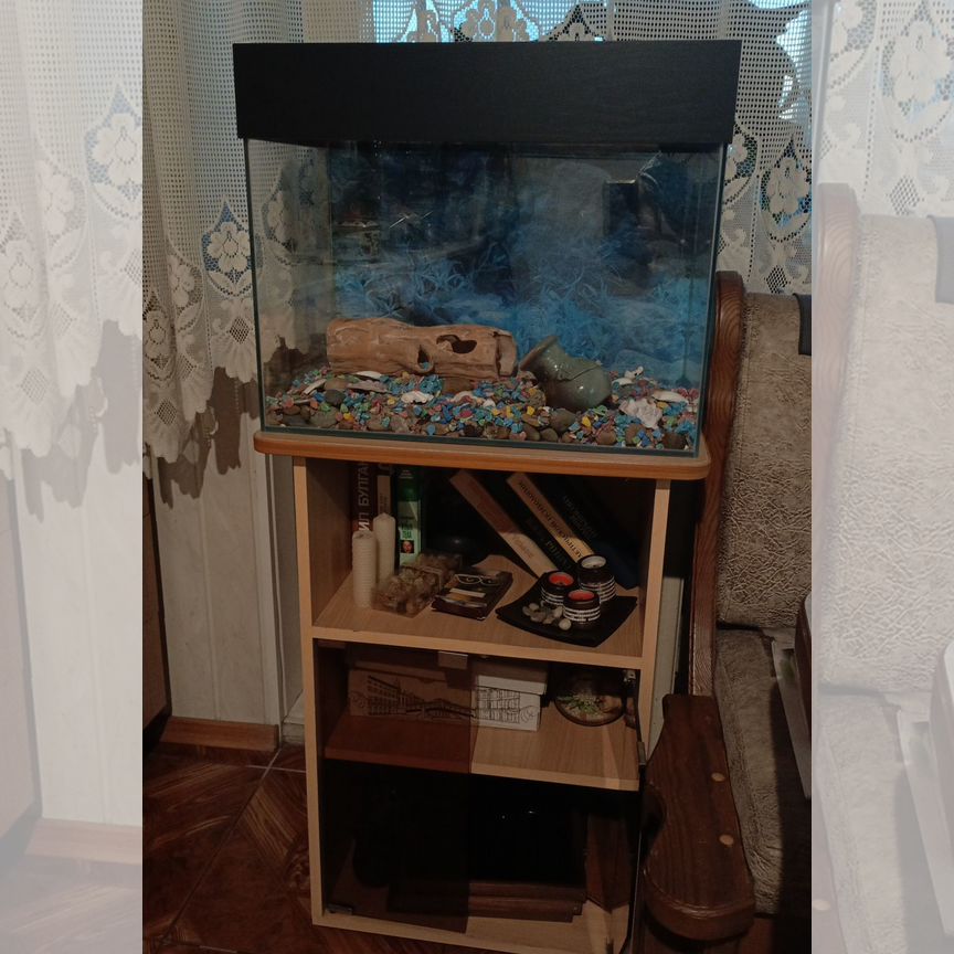 Аквариум с тумбой