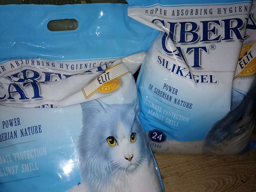 Наполнитель Silica gel Siberian Cat 24 litters