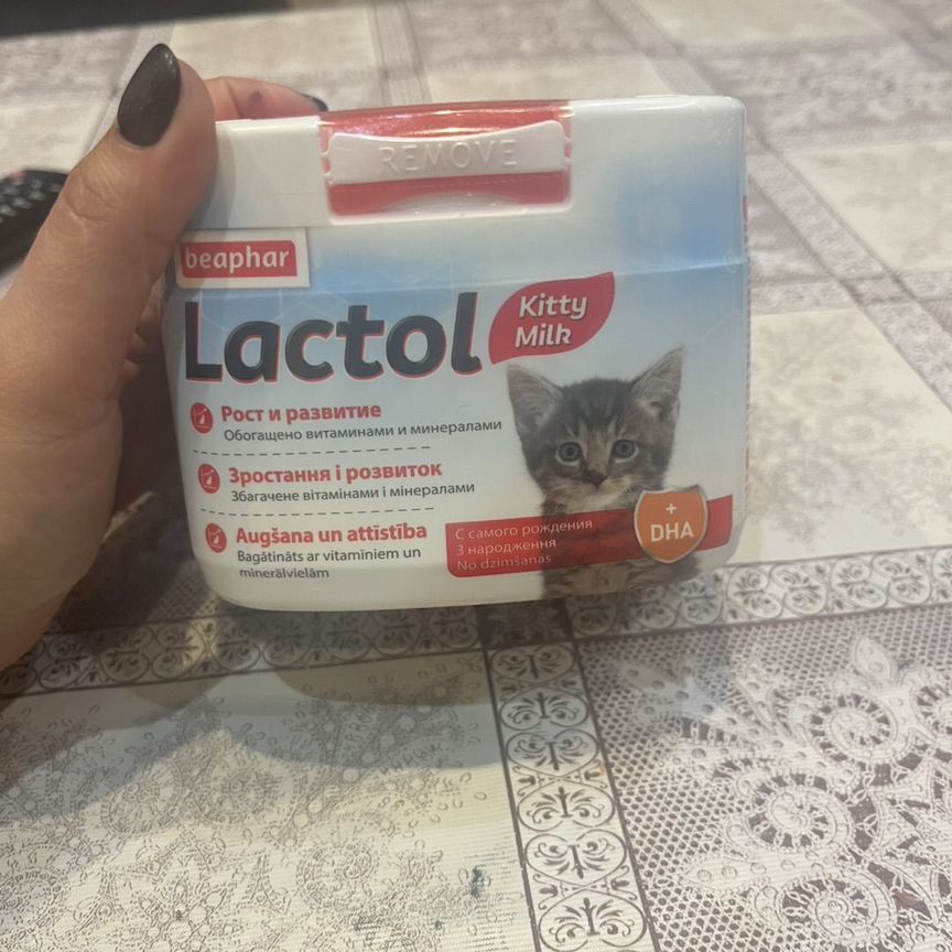 Сухое молоко для котят