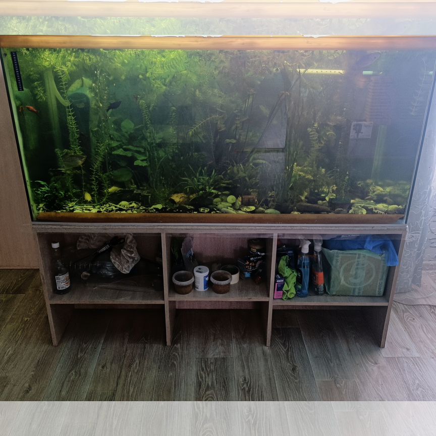 Аквариум с тумбой 530 литров