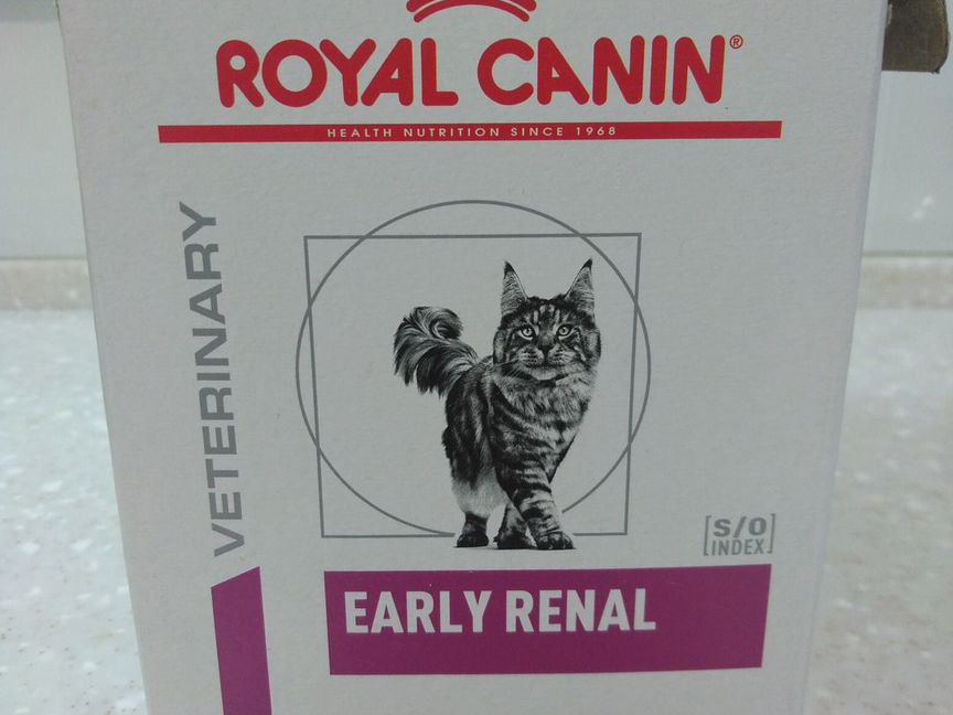 Корм для кошек royal canin early renal паучи