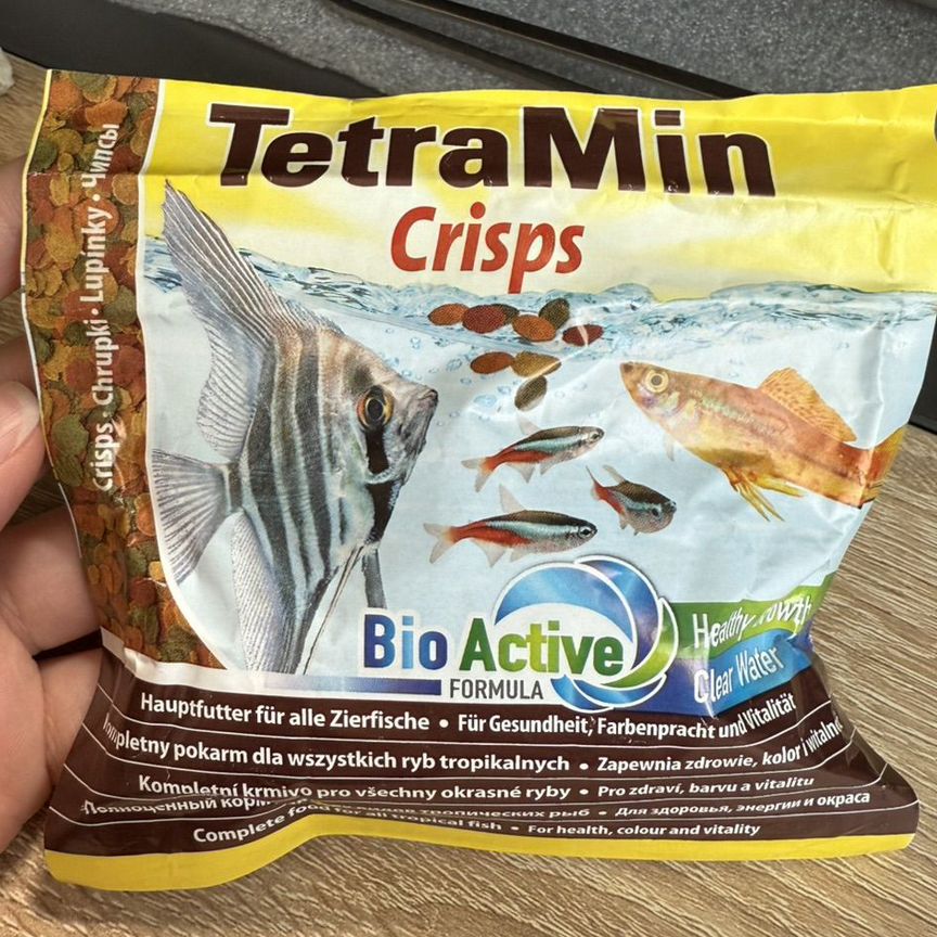 Tetra min crisps 12г