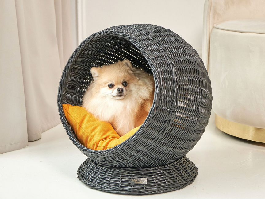 Плетеный домик для Собак
