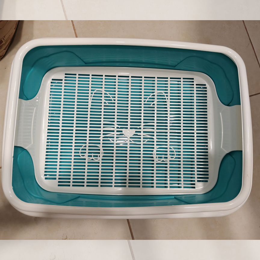 Лоток с сеткой для кошек