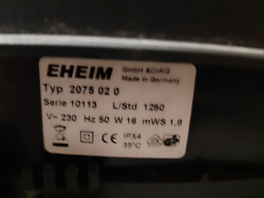 Фильтр для аквариума eheim professionel 3