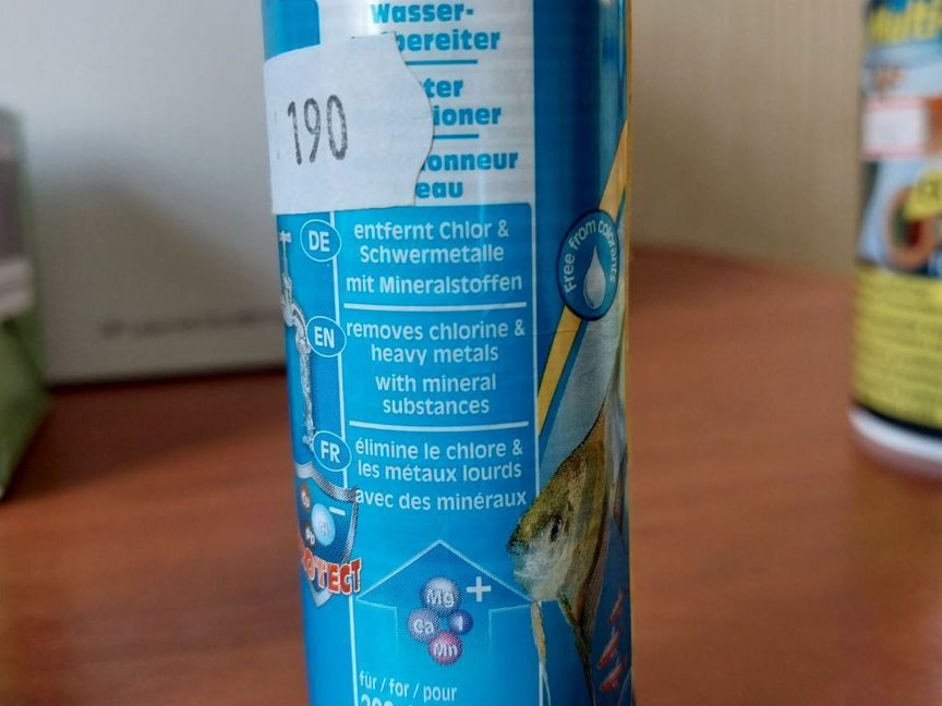 Бактерии для аквариума и жидкость смягчения воды