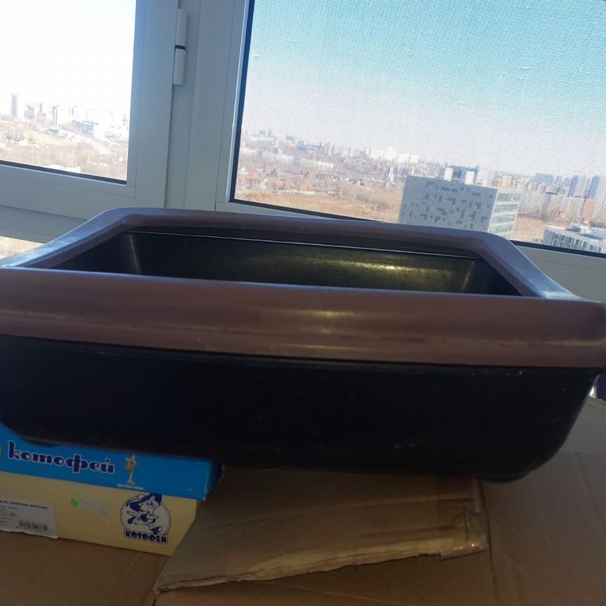 Лоток для кошек большой б/у