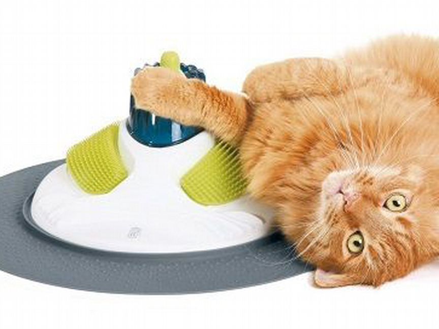 Массажный комплекс для кошек/игрушка /массажер