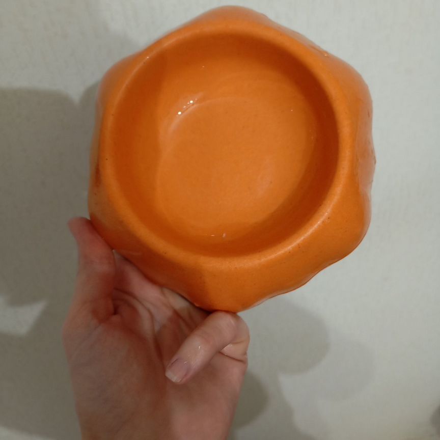 Миска бамбуковая для животных