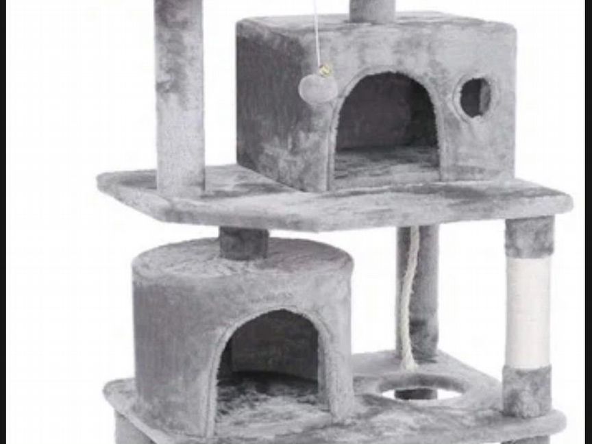 Домик для кошки с когтеточкой