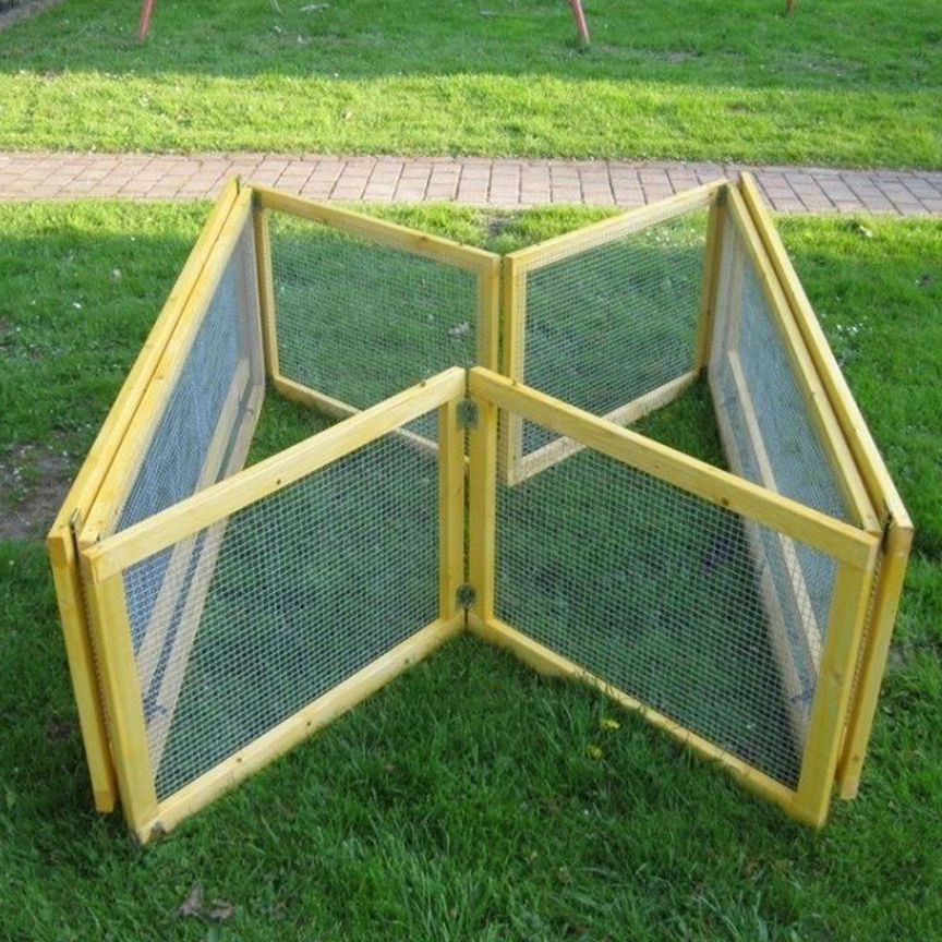 Переносной вальер трансформер для цыплят