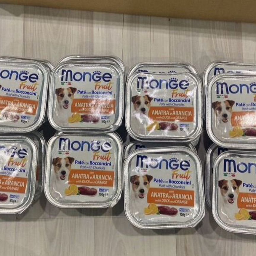Корм для собак monge влажный