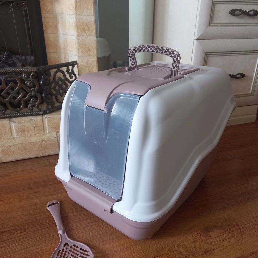 Домик-туалет-переноска для животных 3в1