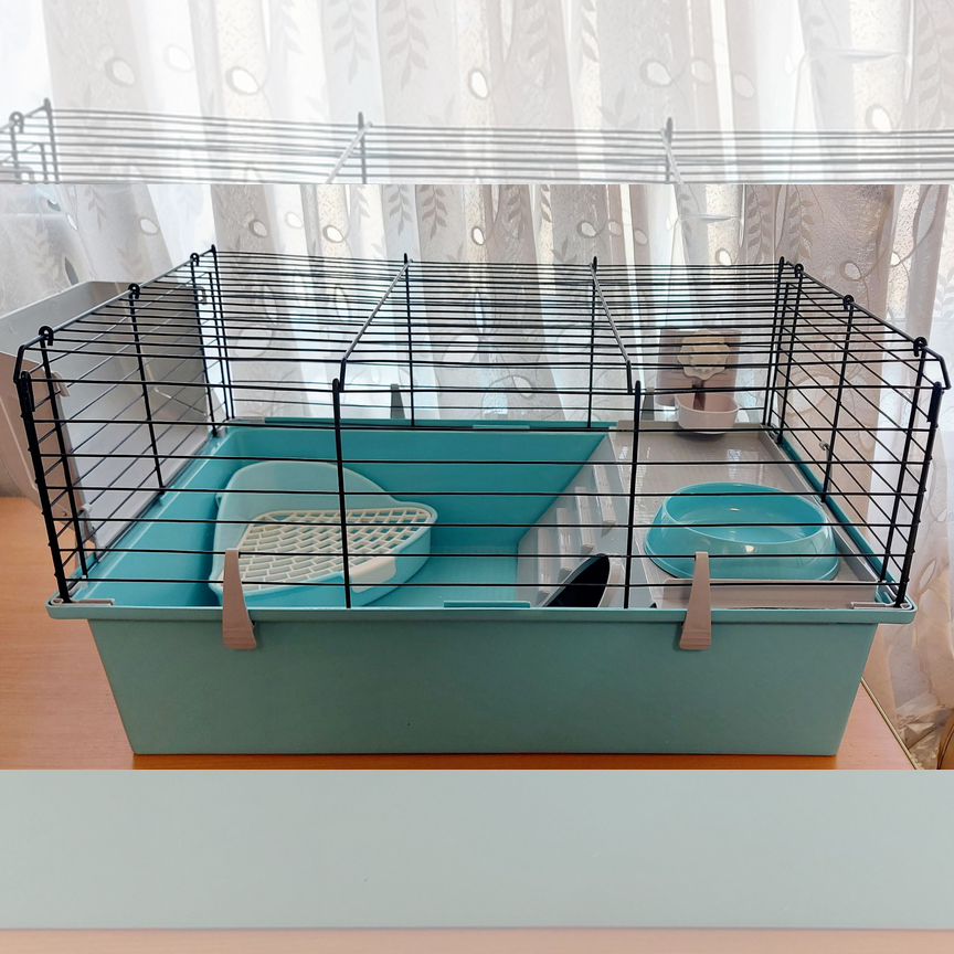 Клетка для кролика и грызунов со всем необходимым