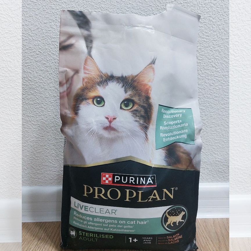 Сухой корм для кошек pro plan 1,4