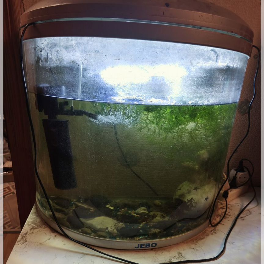 Аквариум полусфера jebo R760 62 литра