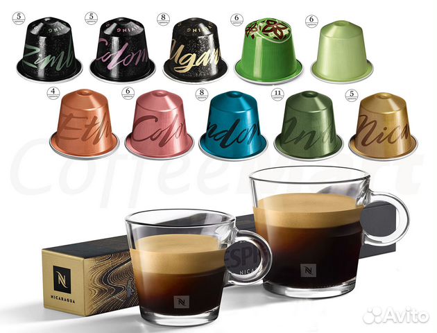 Капсулы nespresso Original Все вкусы Быстрая отпр купить в Москве ...