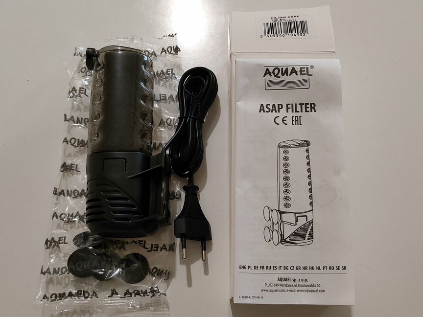 Фильтр для аквариума aquael asap 300