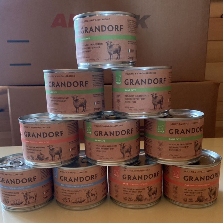 Паштет для собак Grandorf