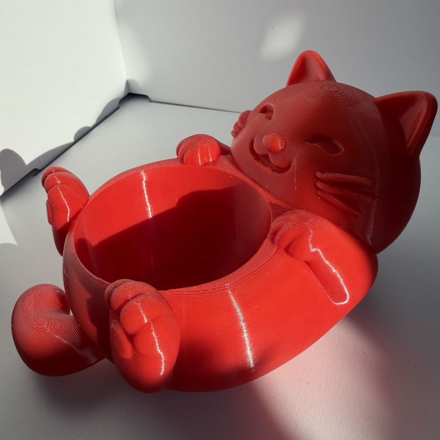 Миска для кошек/3 d печать