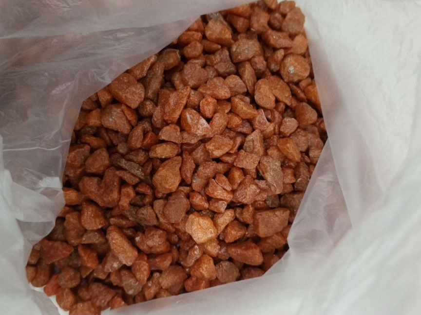 Грунт для аквариума оранжевый