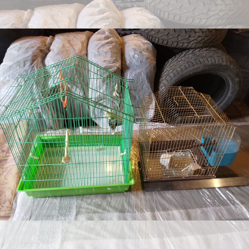 Клетка для попугая 2шт