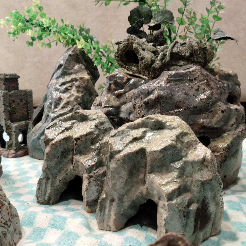 Декор для аквариума керамика