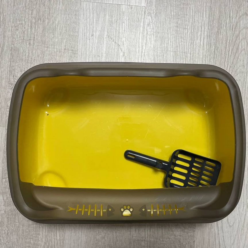 Новый кошачий лоток с совком