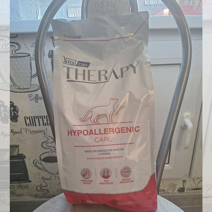 Корм для кошек Vitalcan гипоаллергенный 2 кг