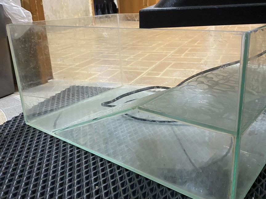 Террариум для черепахи аквариум с островком