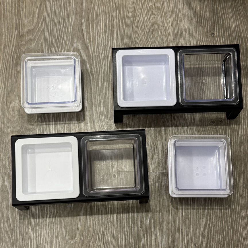 Двойная миска для кошек собак