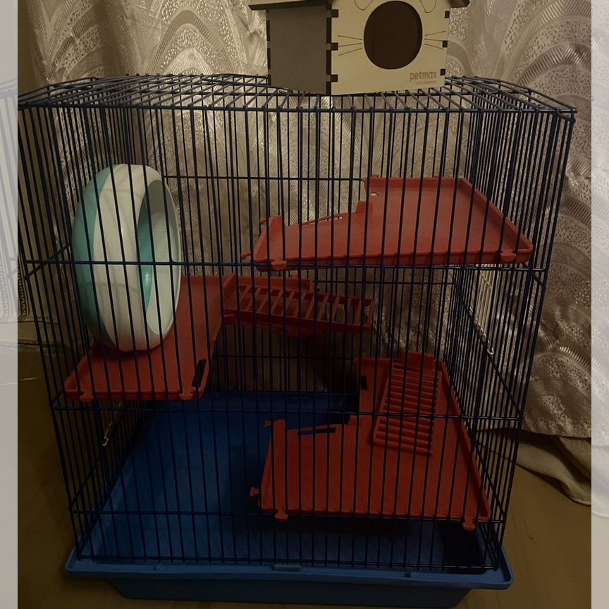 Продам клетку для хомяка