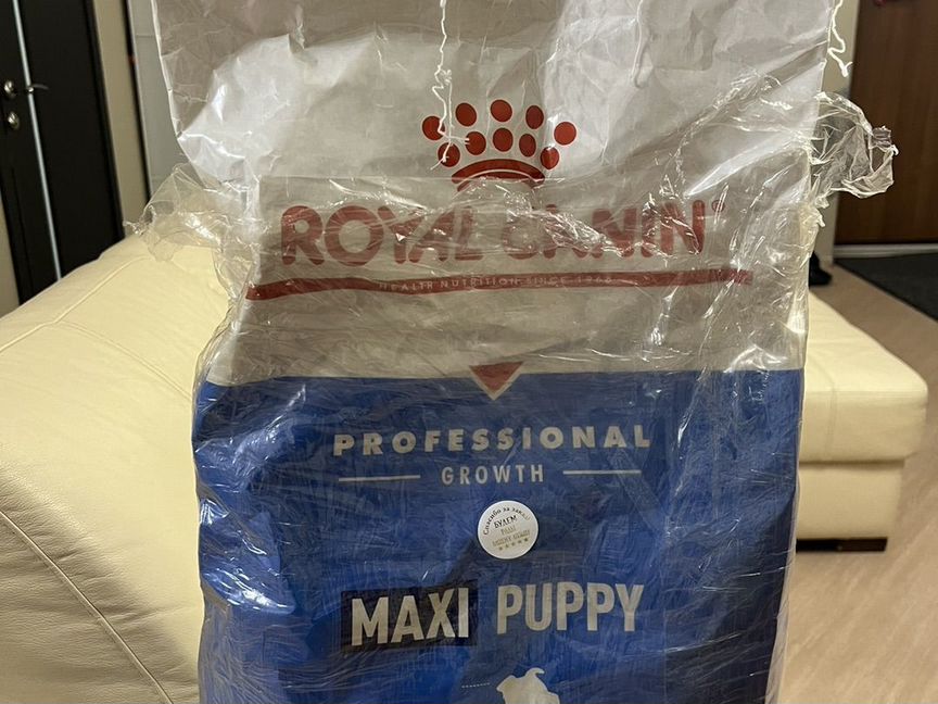 Корм для собак royal canin maxi puppy