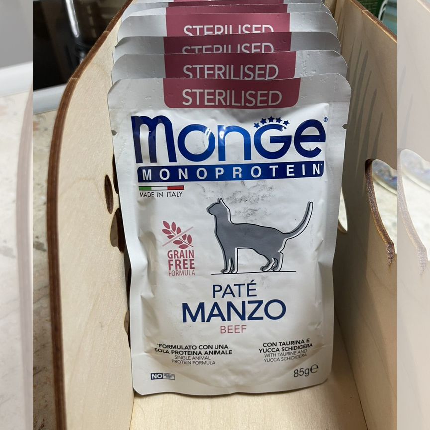 Корм для кошек monge