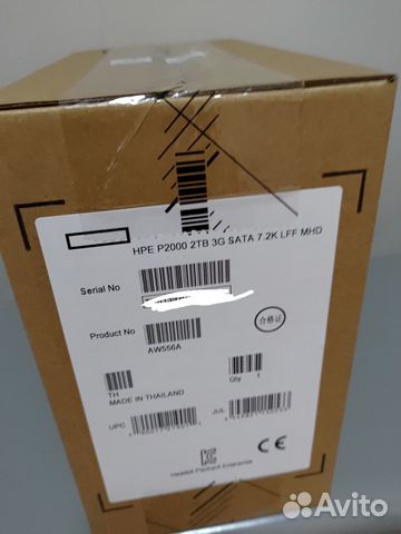 Жесткий диск HPE MSA 2TB AW556A AW556B 601778-001 купить в Москве с ...