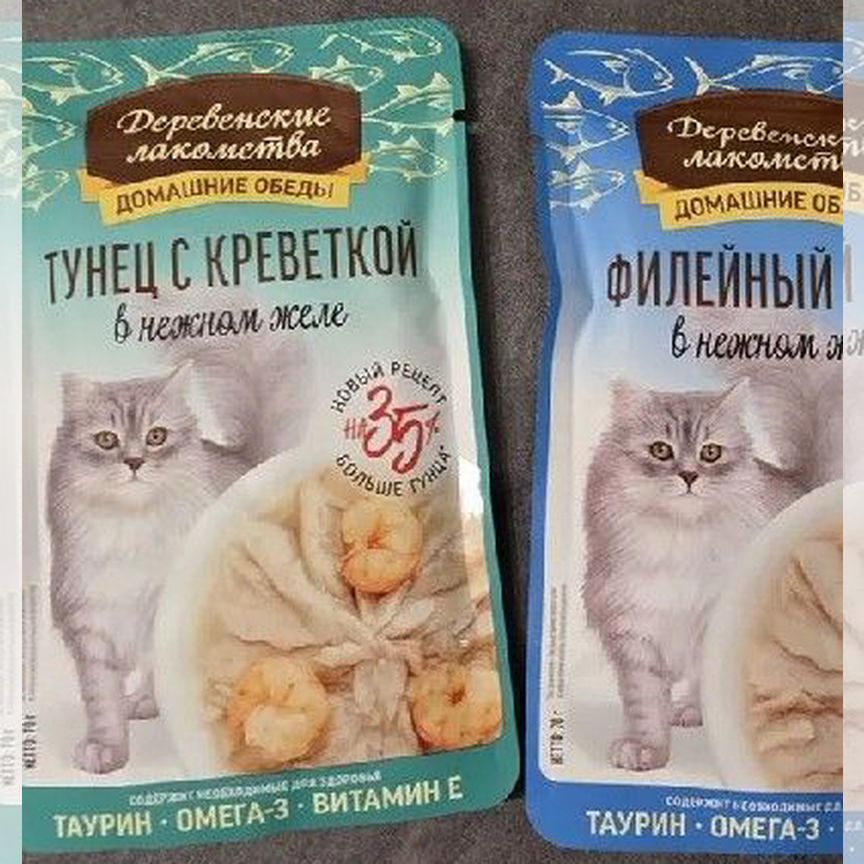 Влажный корм деревенские лакомства