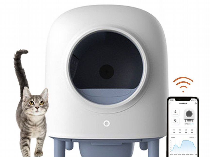 Автоматический лоток для кошек Petree 2 wifi