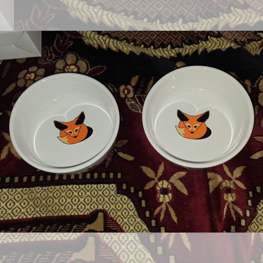 Миска керамическая Foxie Waves