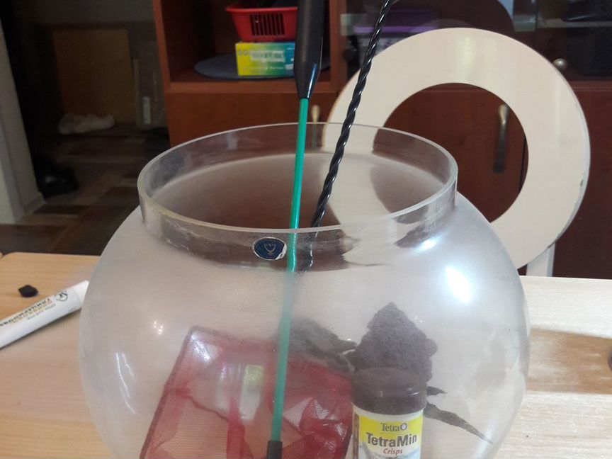 Аквариум шар стеклозавода Неман Беларусь 5 л