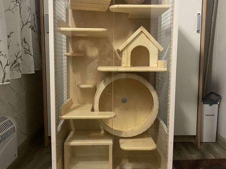 Витрина - клетка для шиншилл, дешу, белок и др