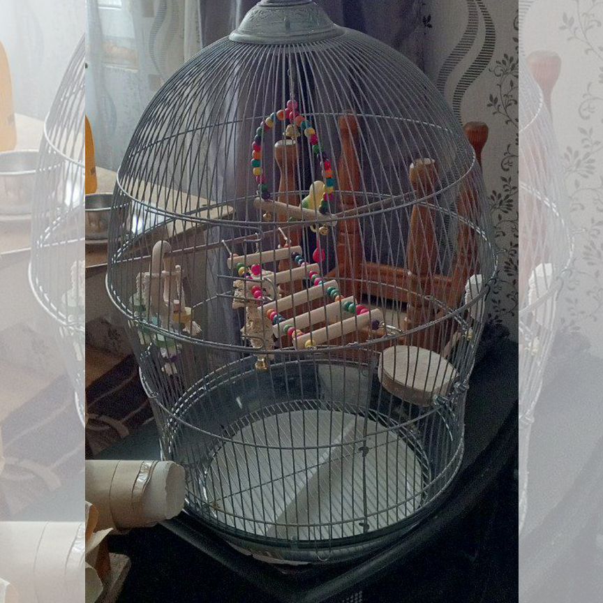 Клетка для попугая большая