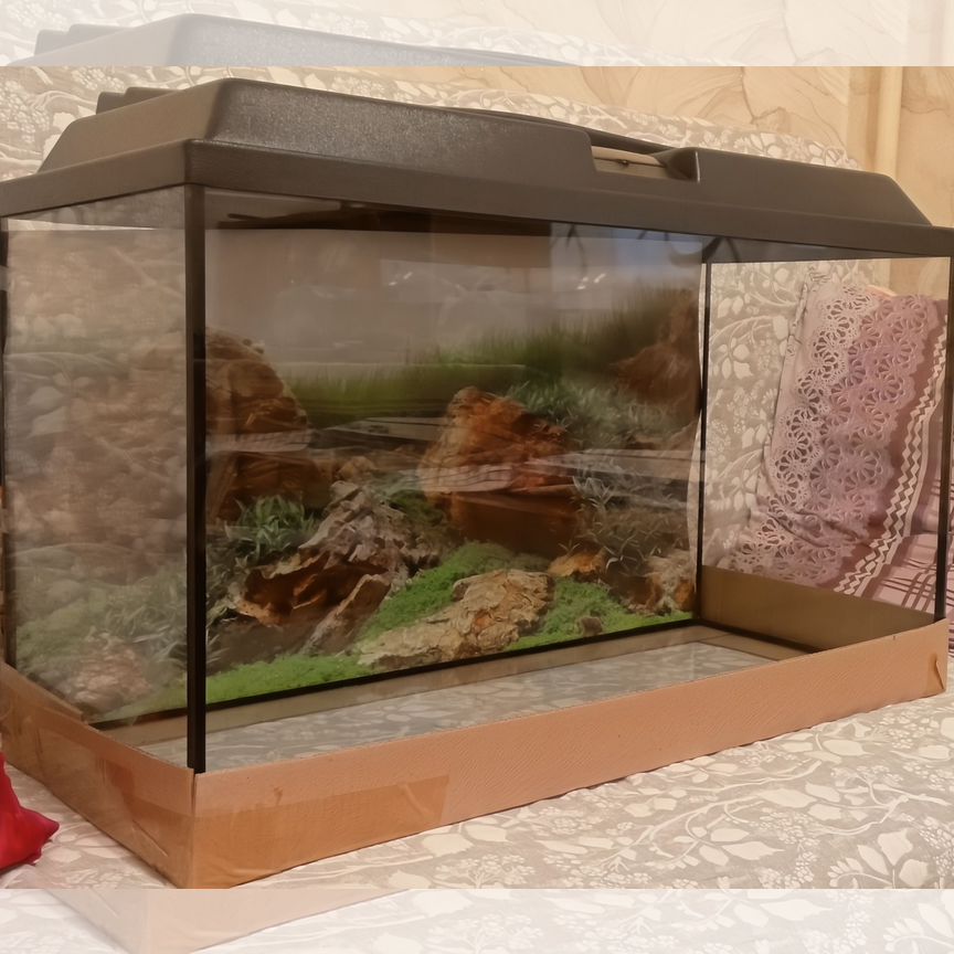 Аквариум новый 100л