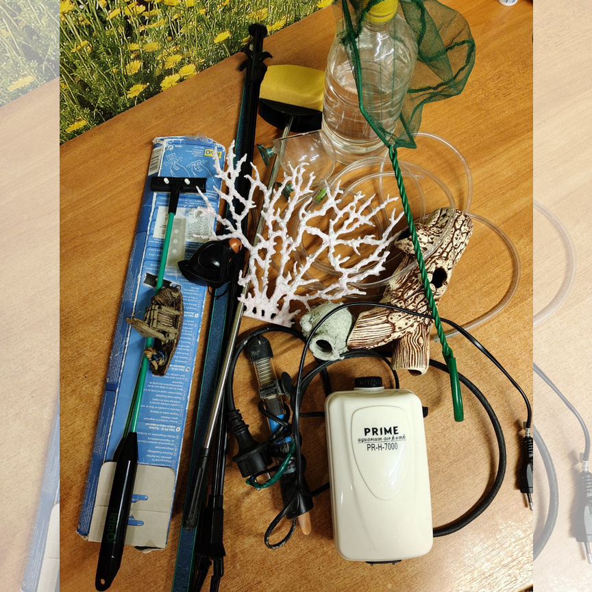 Декор в аквариум