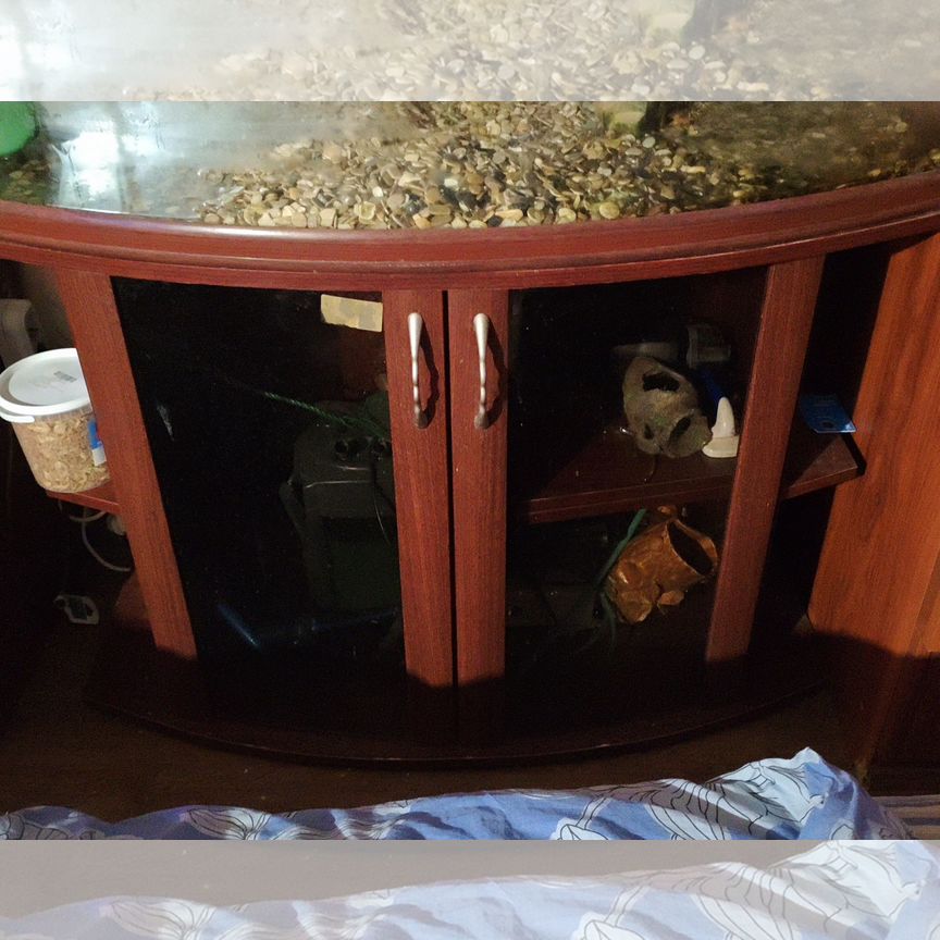 Аквариум 200 литров с тумбой